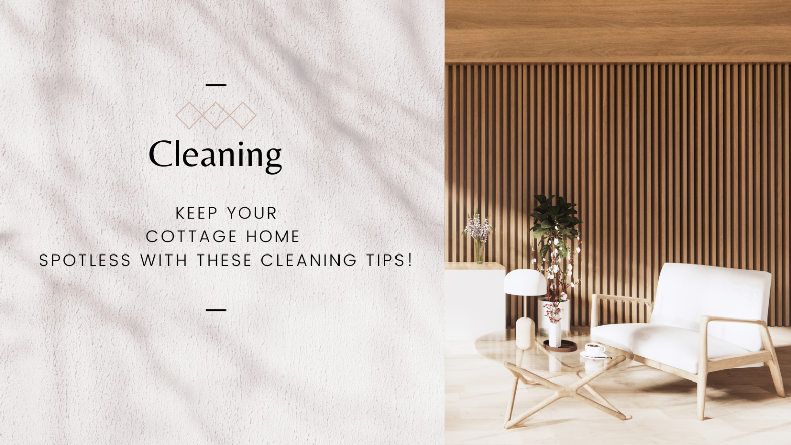 IV. Cottage Cleaning Tips and Tricks