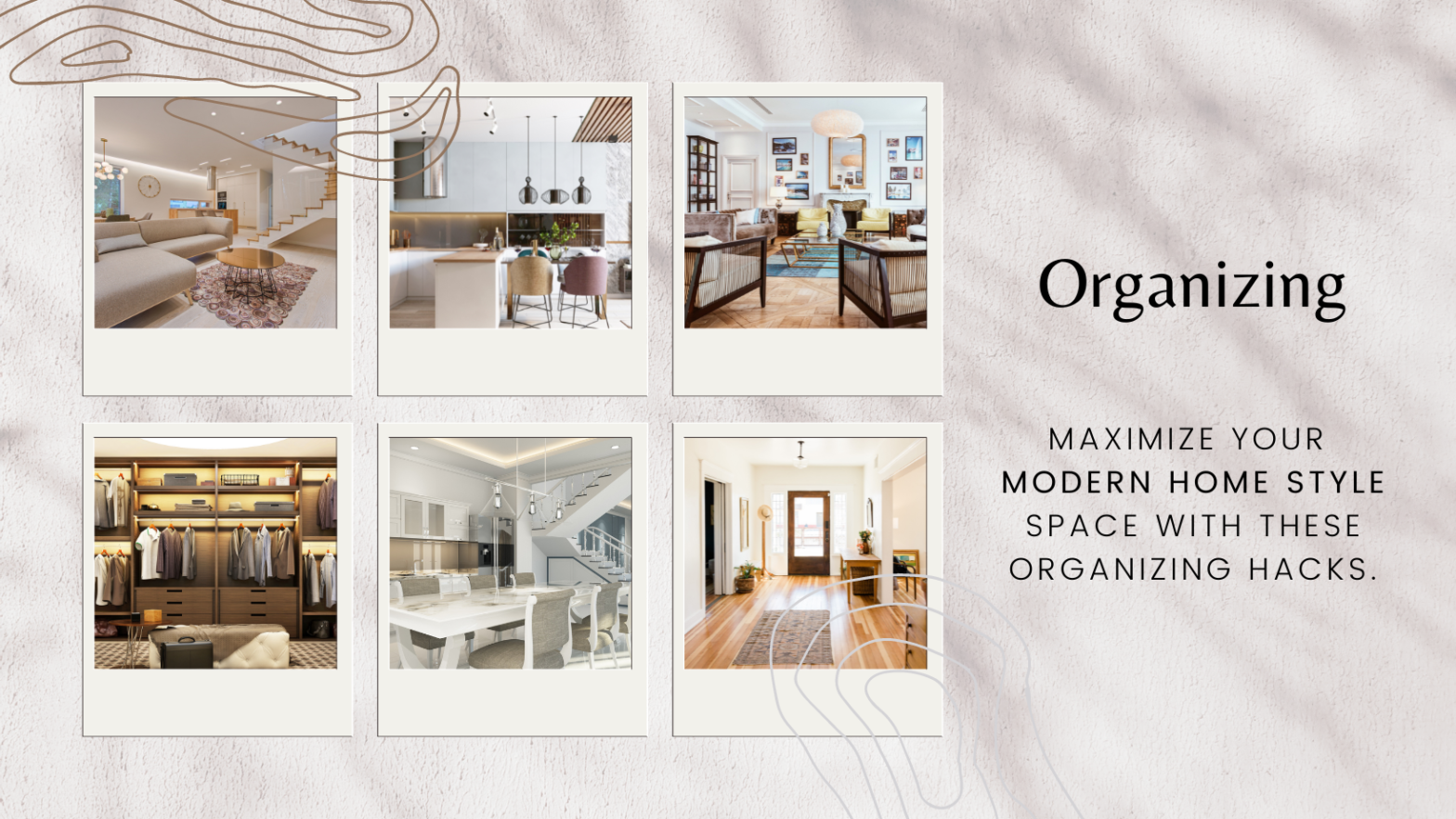 VII. Organizing Your Modern House